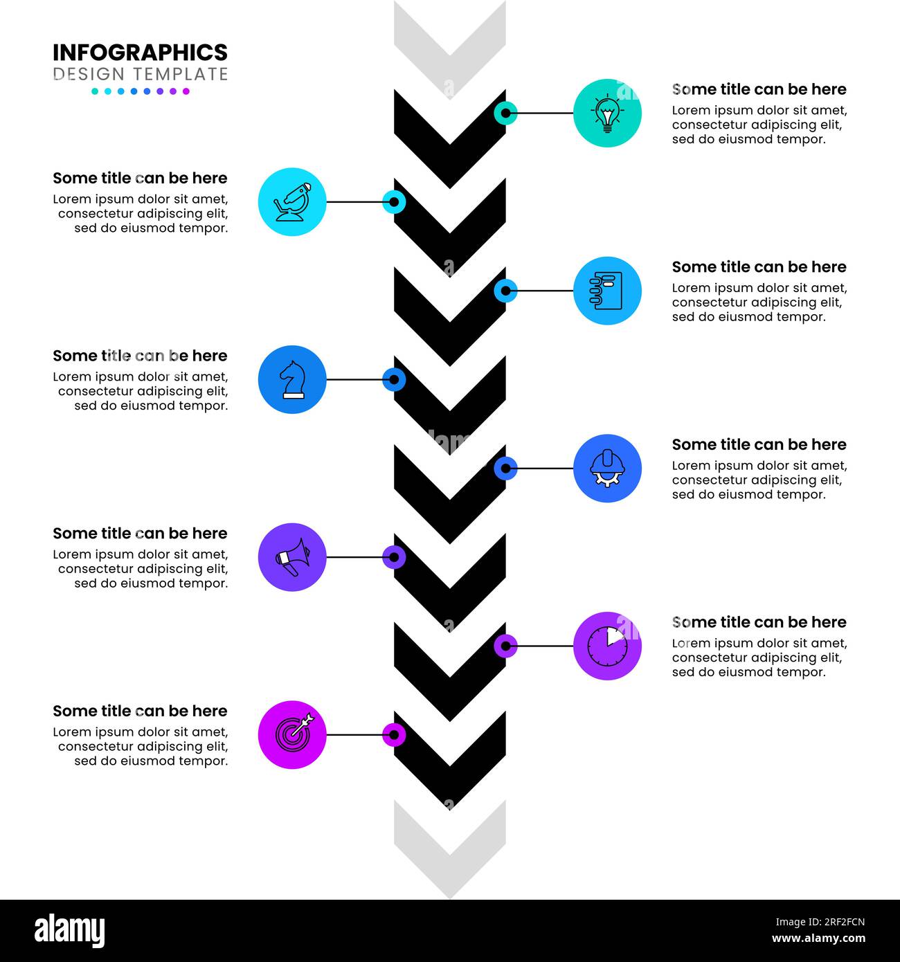 Infographic template with icons and 8 options or steps. Line. Can be ...