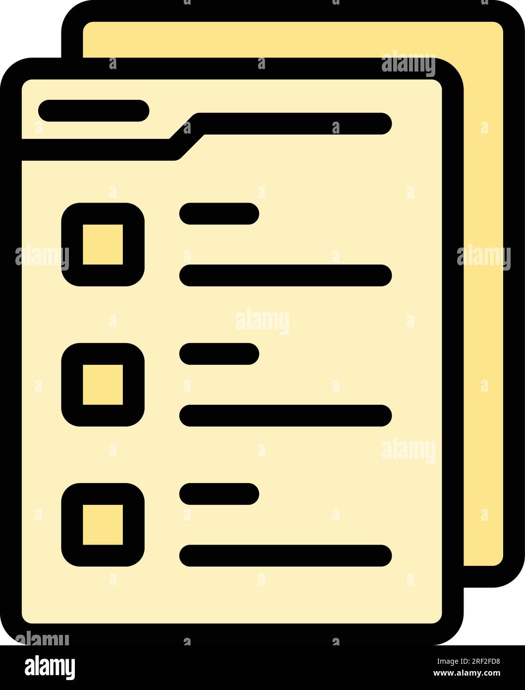 User folder icon outline vector. Internet people. Online login color ...