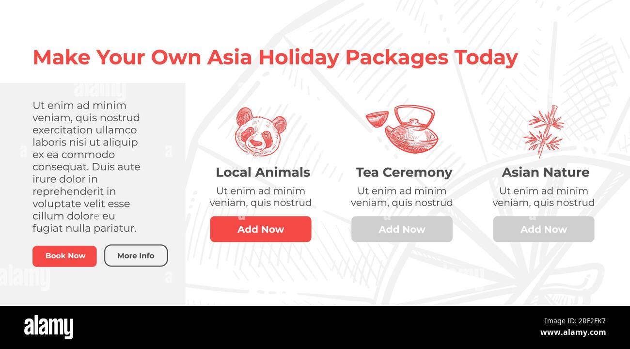 Tour packages Stock Vector Images - Alamy