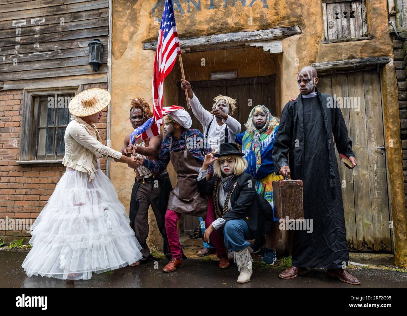 Edinburgh, Scotland, UK, 31 July 2023. Edinburgh Festival Fringe Dark ...