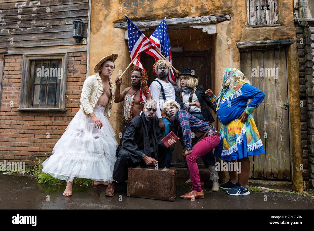 Edinburgh, Scotland, UK, 31 July 2023. Edinburgh Festival Fringe Dark ...