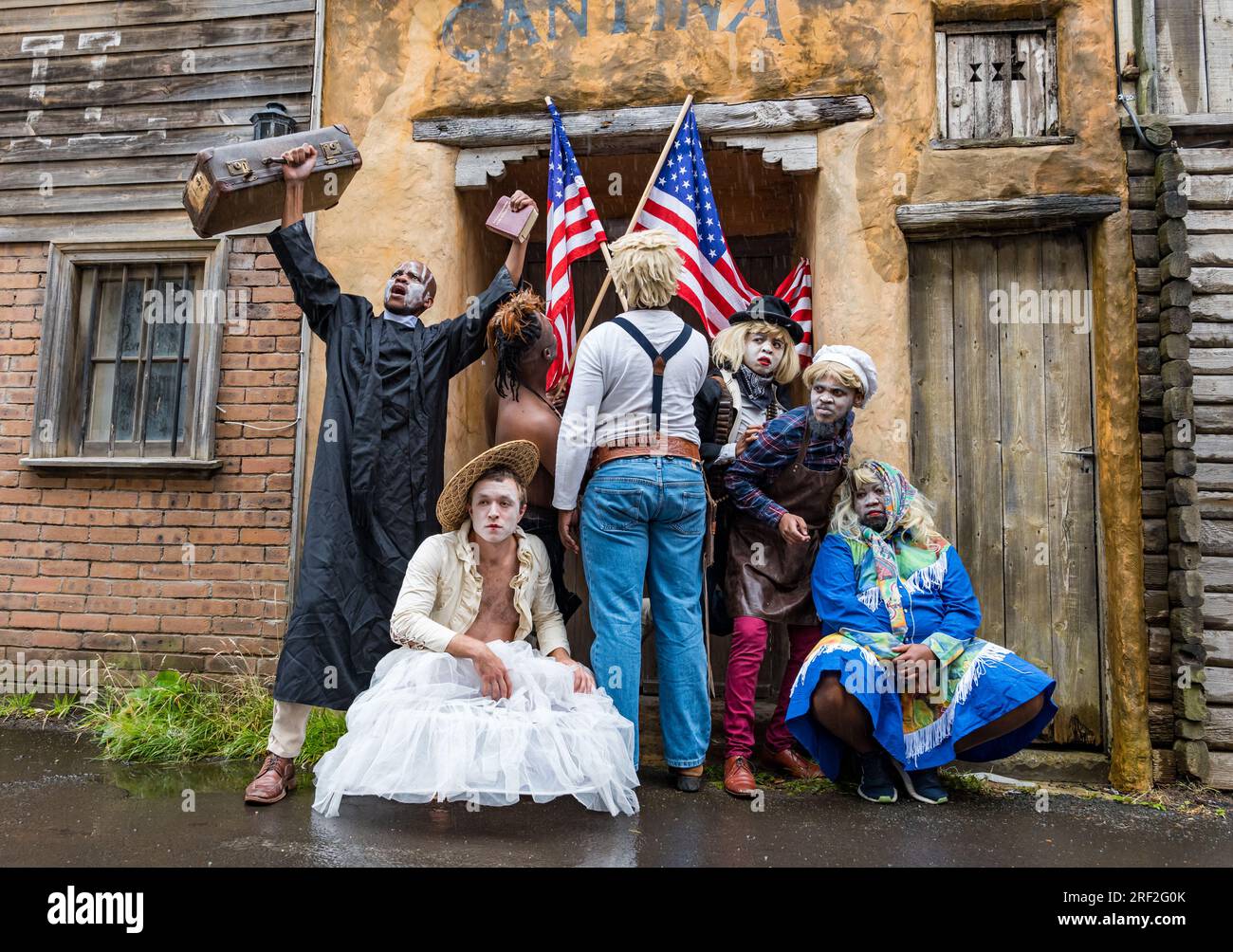 Edinburgh, Scotland, UK, 31 July 2023. Edinburgh Festival Fringe Dark ...