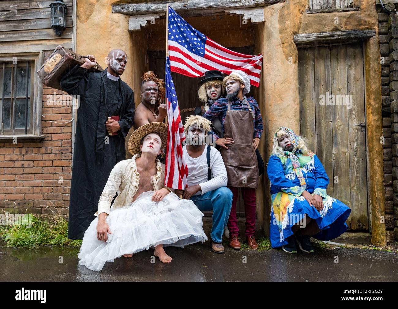 Edinburgh, Scotland, UK, 31 July 2023. Edinburgh Festival Fringe Dark ...