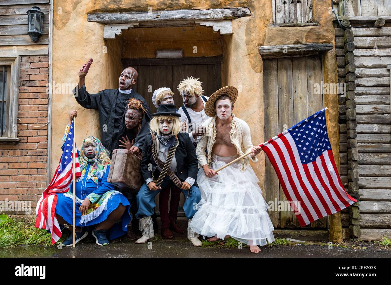 Edinburgh, Scotland, UK, 31 July 2023. Edinburgh Festival Fringe Dark ...