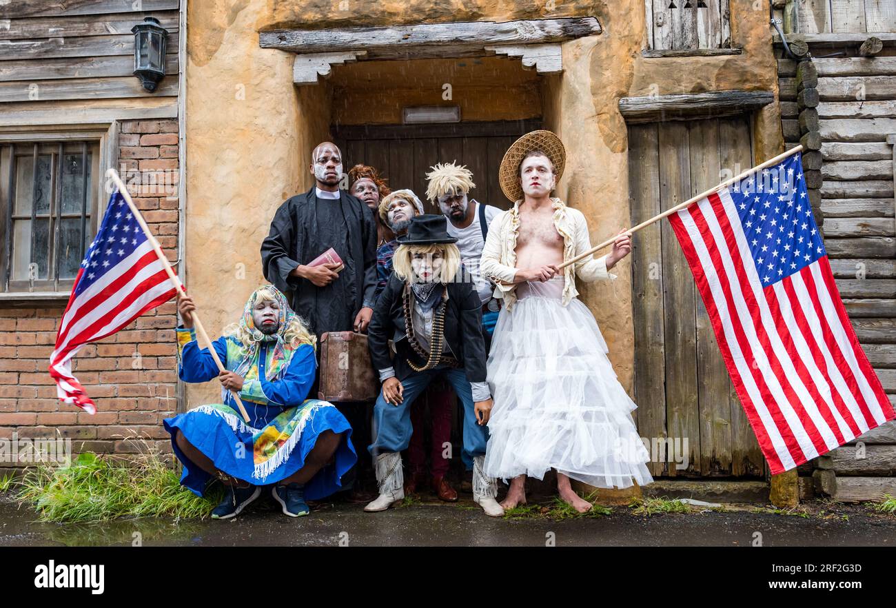 Edinburgh, Scotland, UK, 31 July 2023. Edinburgh Festival Fringe Dark ...