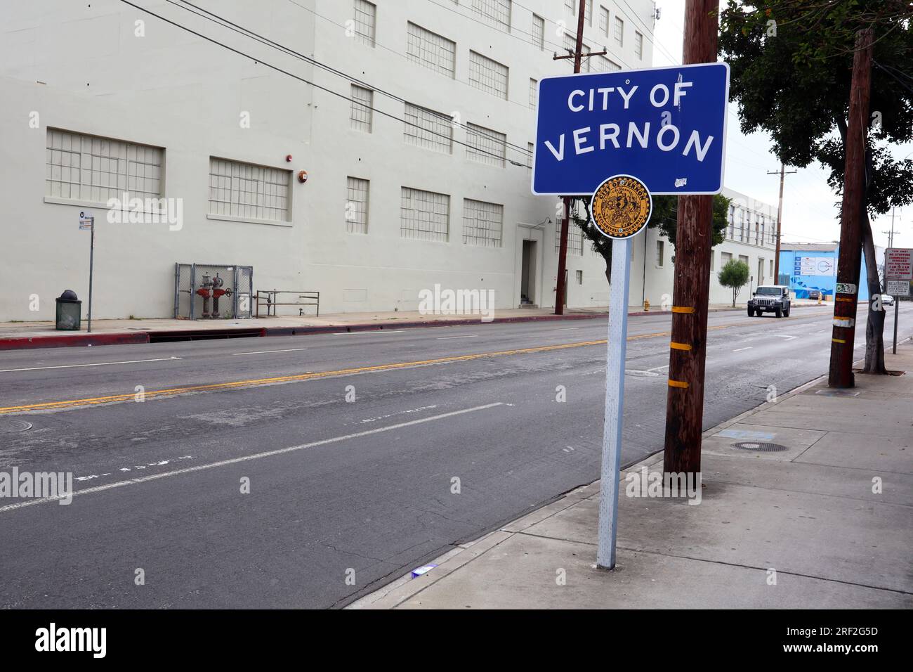 Vernon city view hi-res stock photography and images - Alamy
