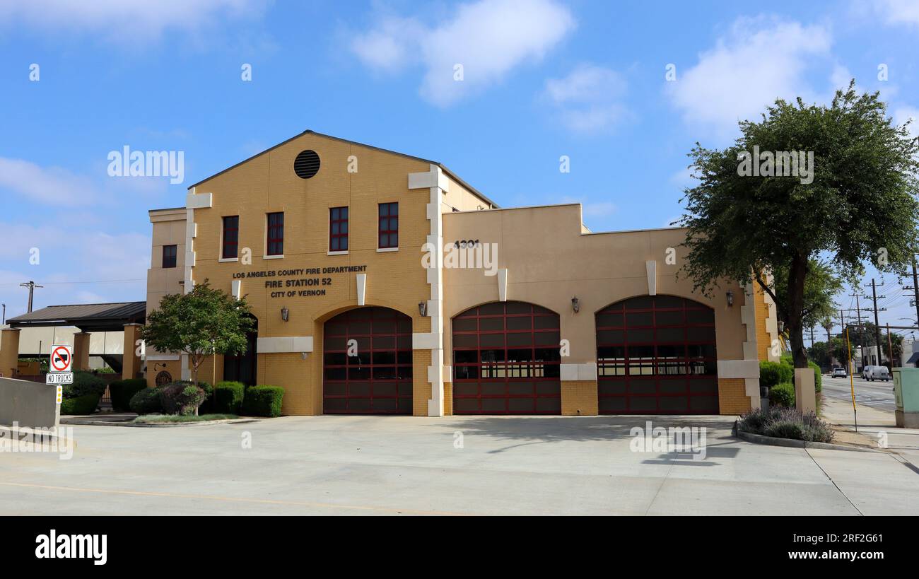 VERNON (Los Angeles County), California: Los Angeles County Fire ...