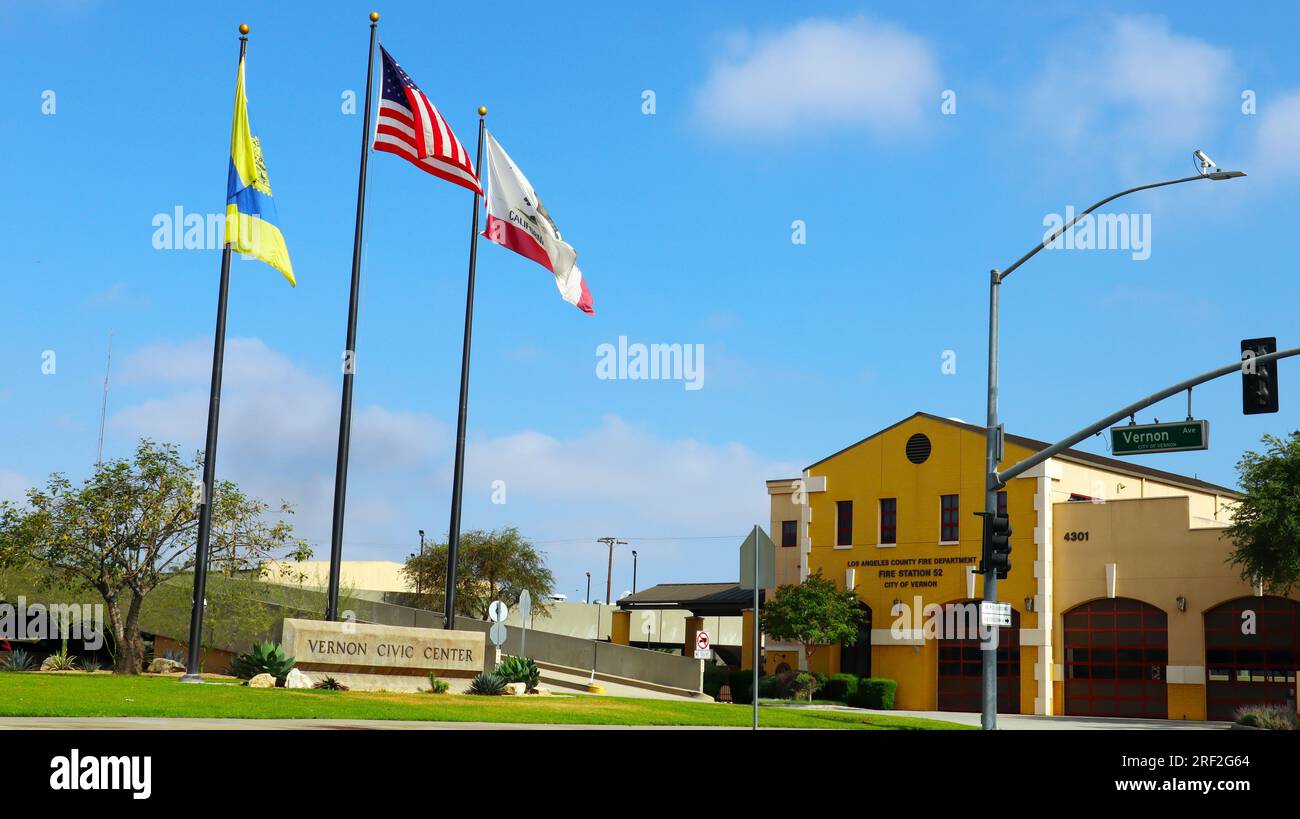 VERNON (Los Angeles County), California: Los Angeles County Fire ...