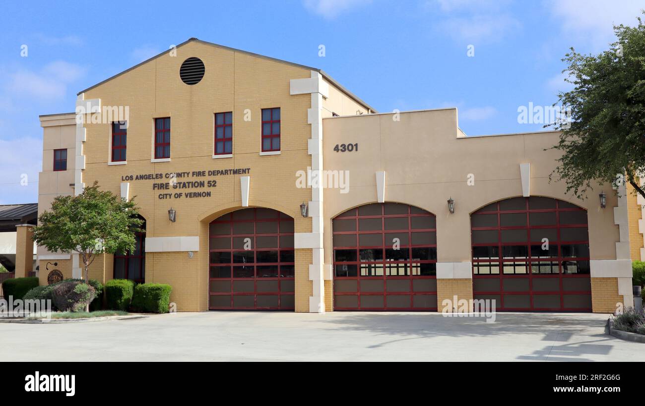 VERNON (Los Angeles County), California: Los Angeles County Fire ...