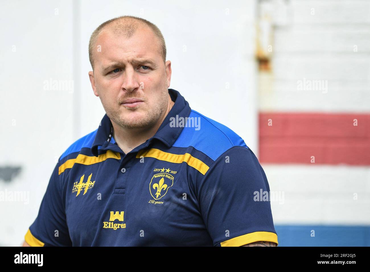 Wakefield, England - 30th July 2023 Head Coach of Wakefield Trinity ...