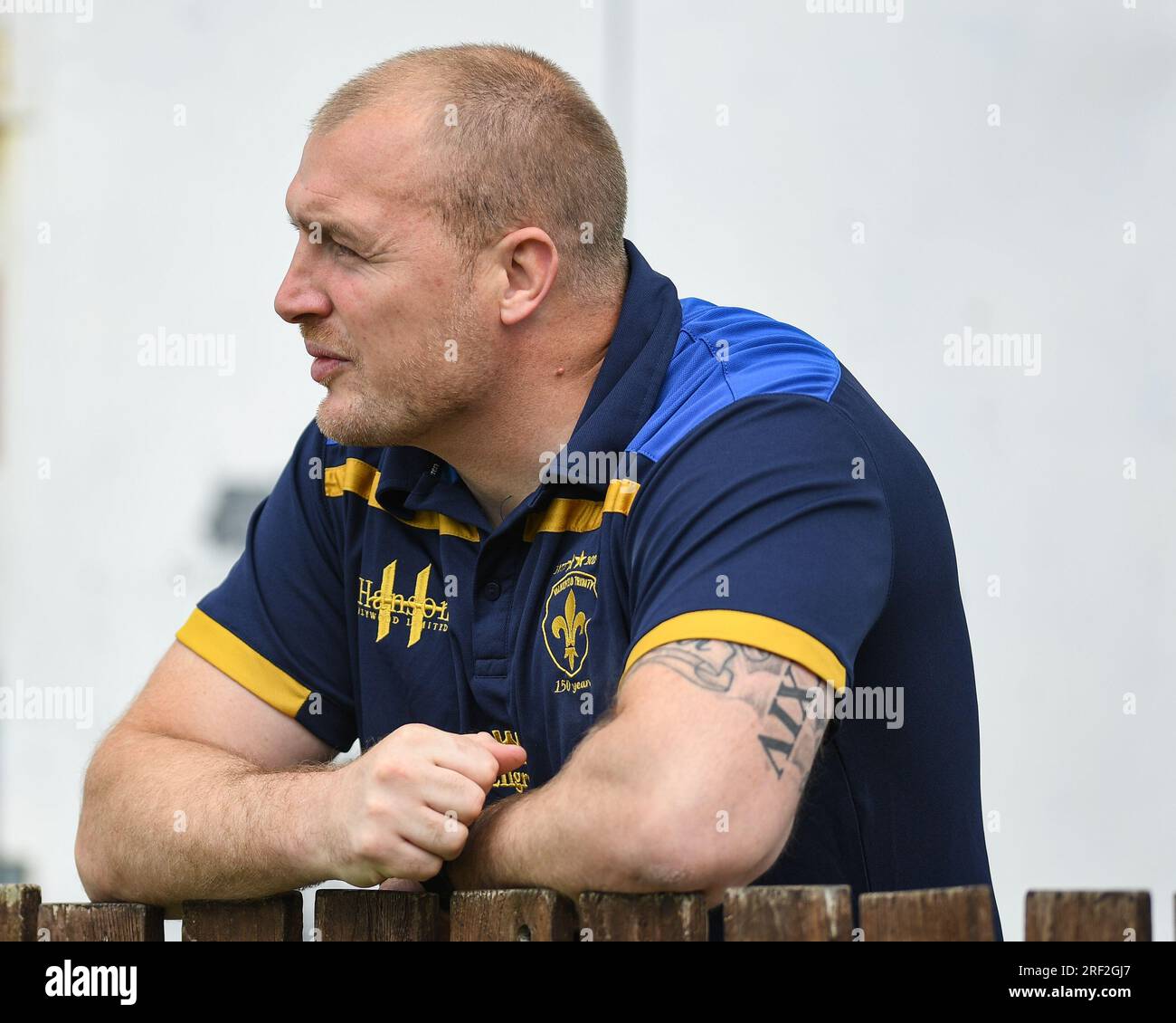 Wakefield, England - 30th July 2023 Head Coach of Wakefield Trinity ...