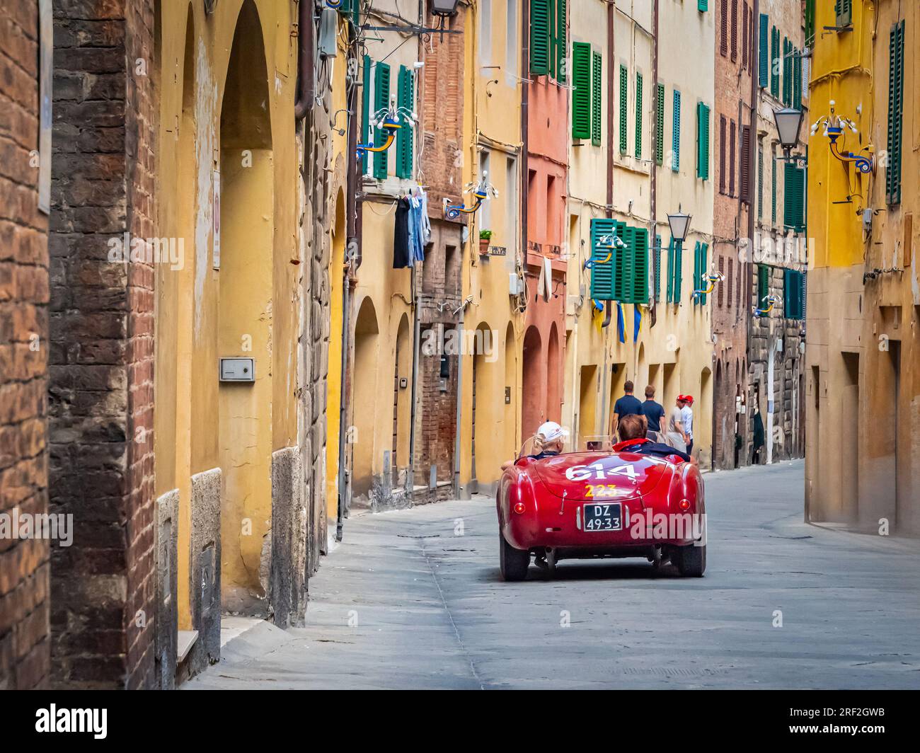 1952 FERRARI 340 AMERICA SPIDER VIGNALE, Mille Miglia 2023, day3 at ...