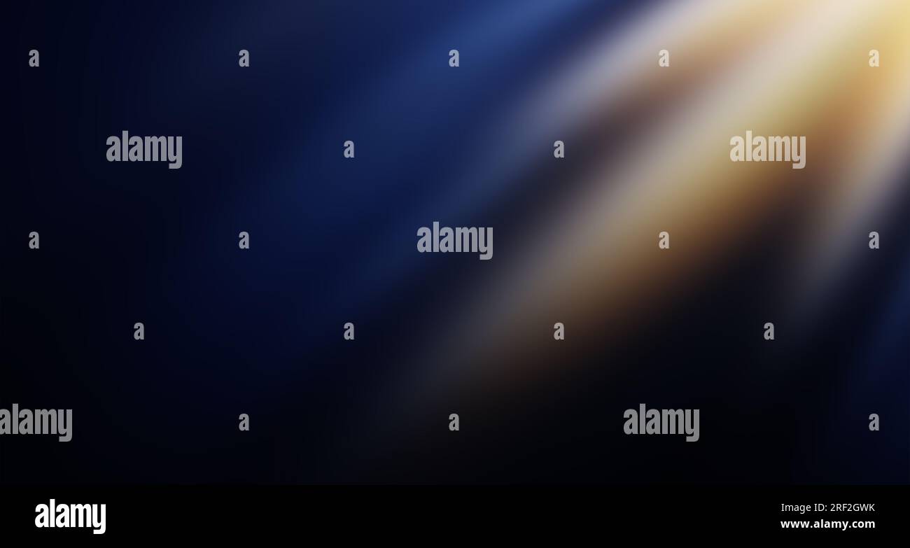 Abstract gold light ray, sun beam blur glow effect background. Gold ...