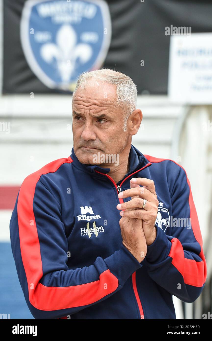 Wakefield, England - 30th July 2023 Wakefield Trinity CEO Michael ...