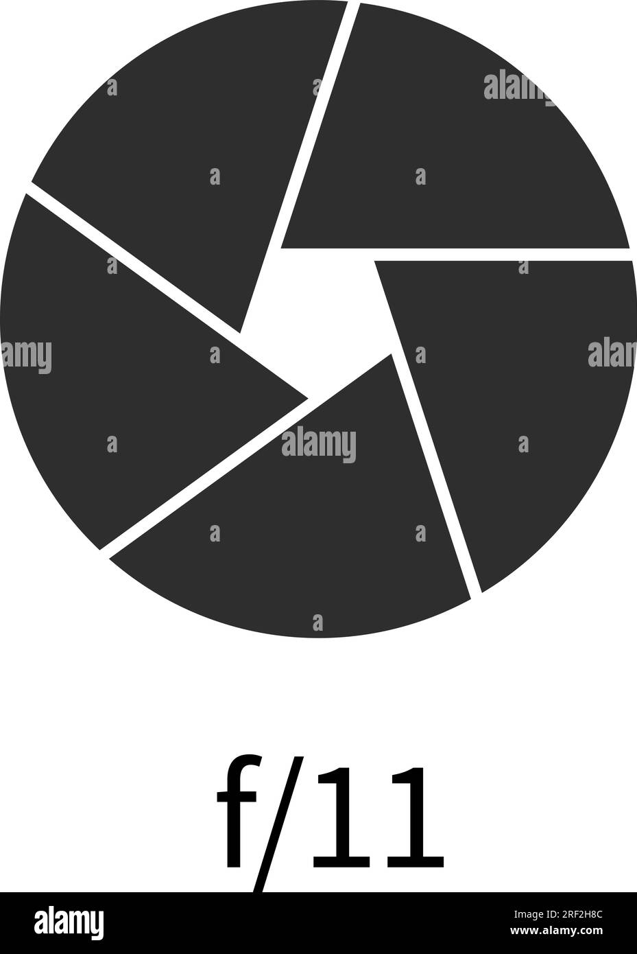 Camera shutter icon. Black silhouette symbol. Photo lens focus aperture ...