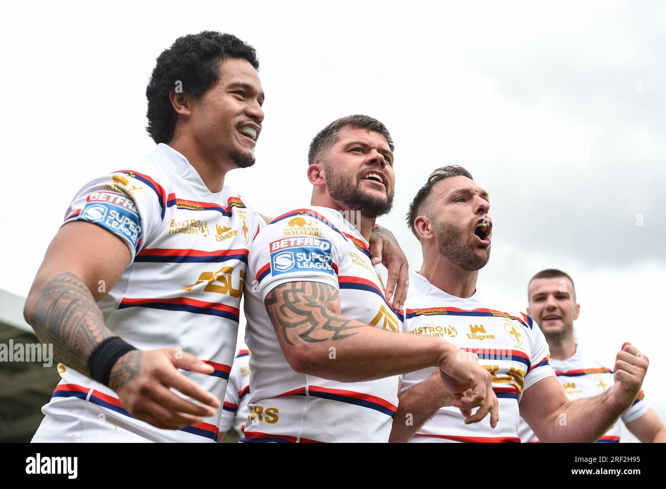 Wakefield, England - 30th July 2023 Wakefield Trinity's Liam Hood ...