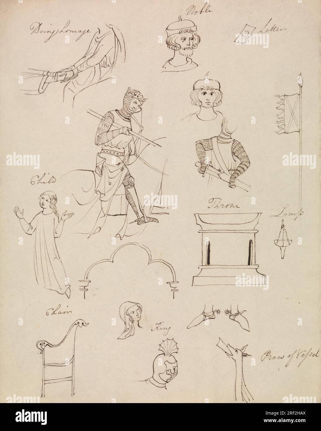 Medieval noble figure hi-res stock photography and images - Alamy