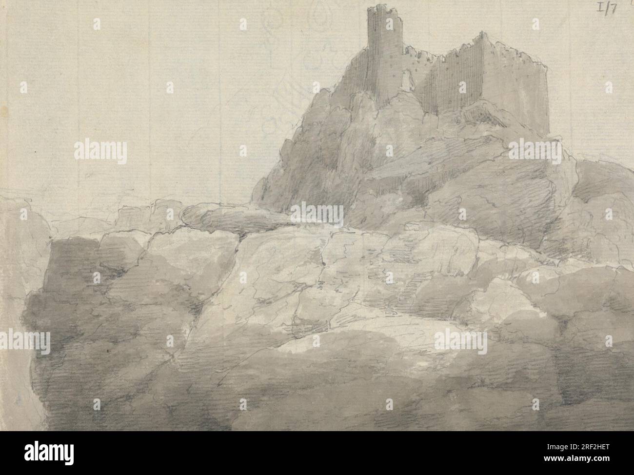 The castle inhabited by petrarch hi-res stock photography and images ...