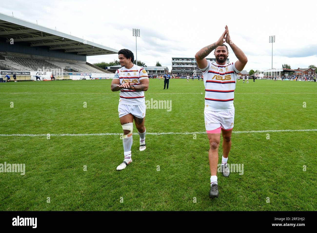 Wakefield, England - 30th July 2023 Wakefield Trinity's Renouf Atoni ...