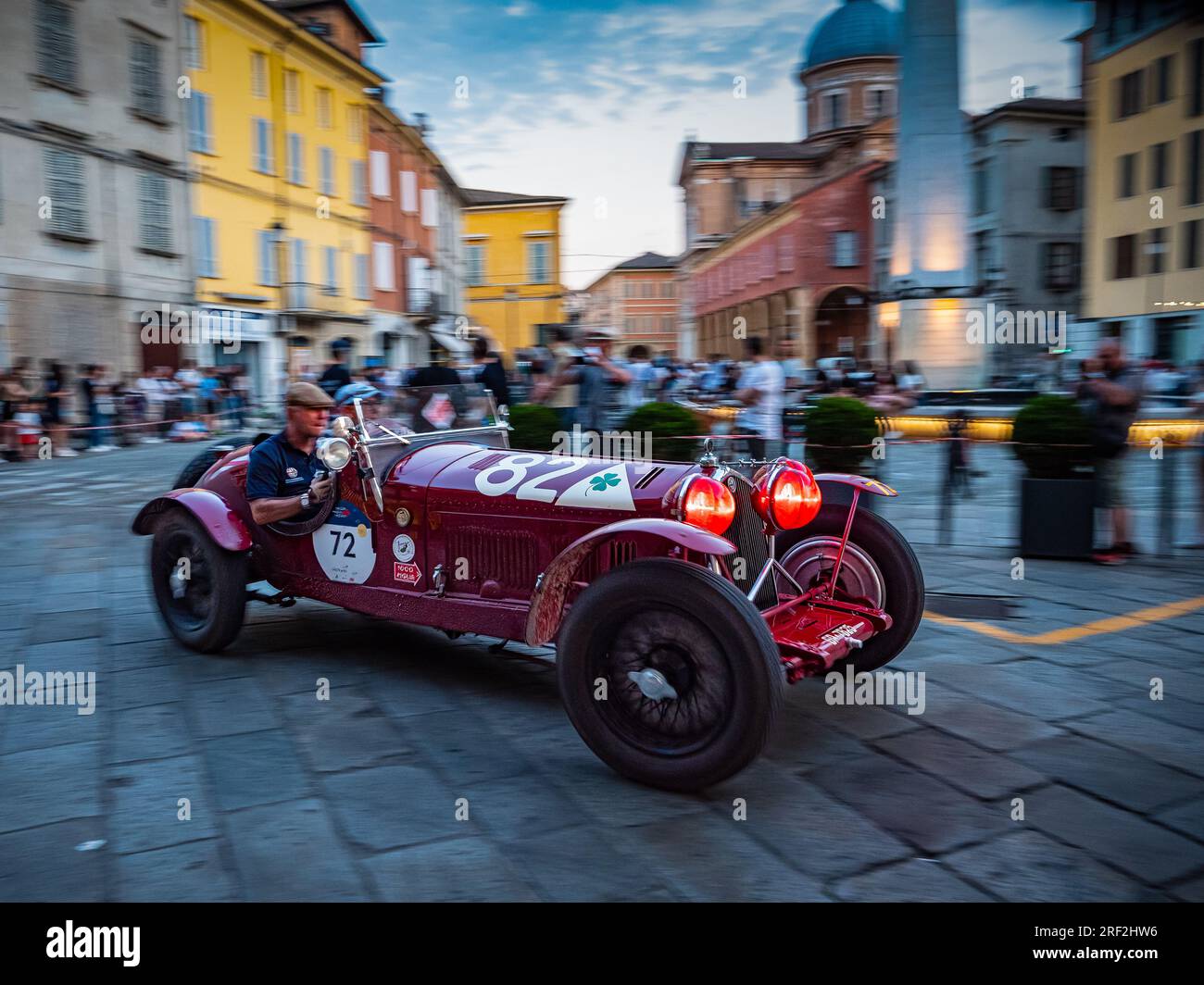 1931 ALFA ROMEO 8C 2300 MM SPIDER, Mille Miglia 2023, day3 at Reggio ...