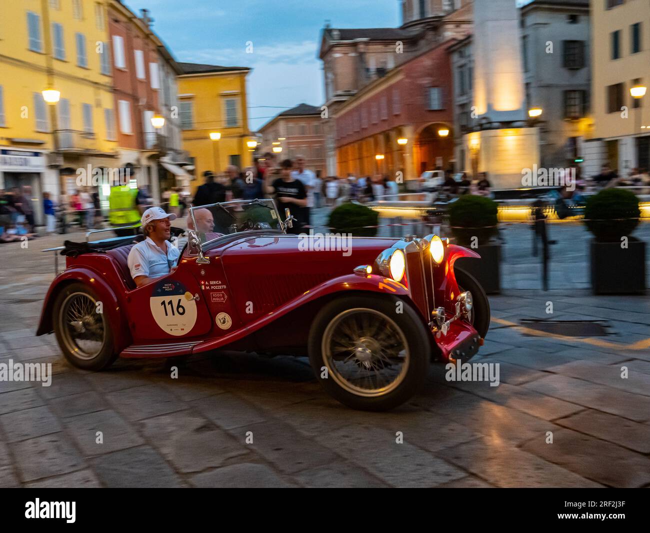 1939 MG TB, Mille Miglia 2023, day3 at Reggio Emilia Stock Photo - Alamy