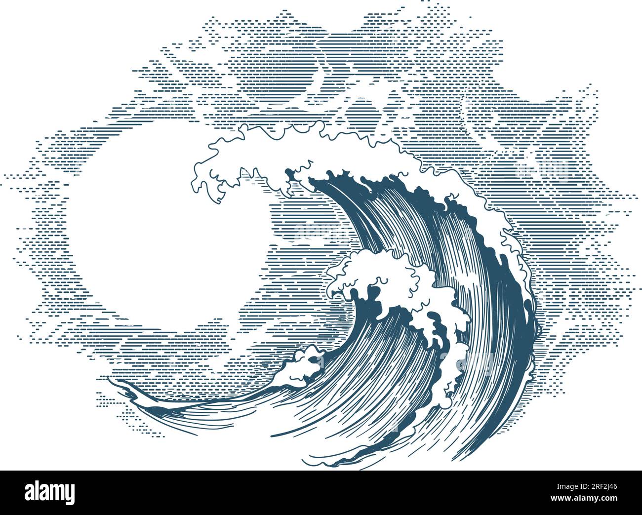 Storm vector engraving hi-res stock photography and images - Alamy