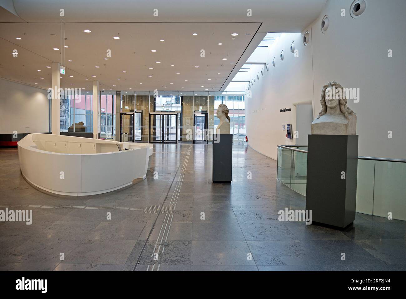 new Augusteum, main building of the University of Leipzig, interior ...
