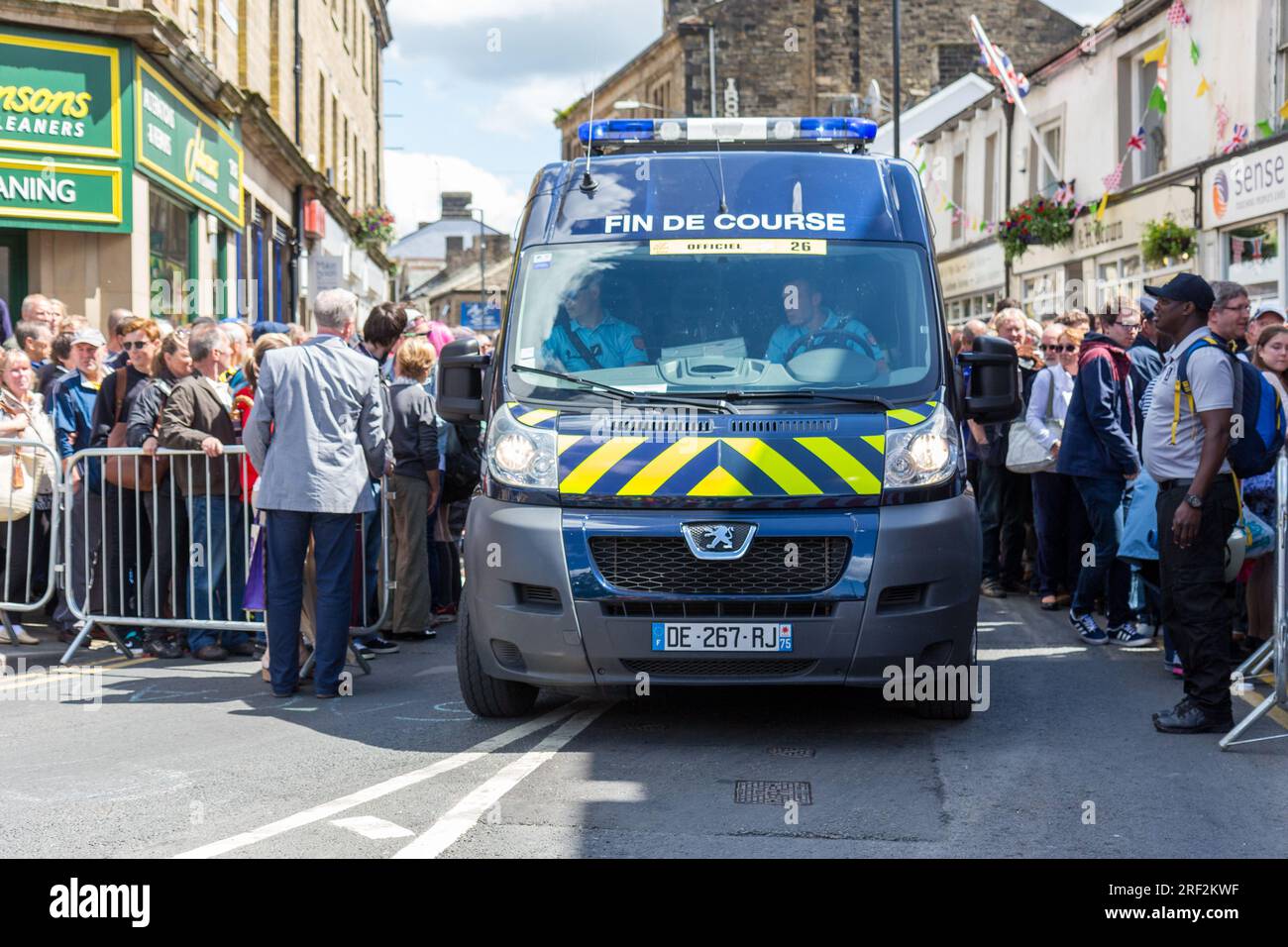 Cycle race support vehicle hi-res stock photography and images - Alamy