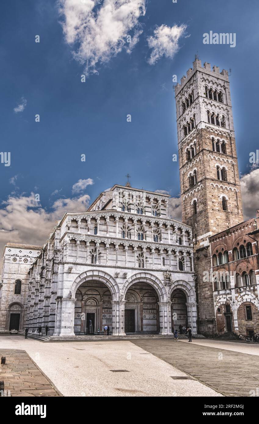 Lucca Duomo Cattedrale di San Martino, Italy Stock Photo - Alamy