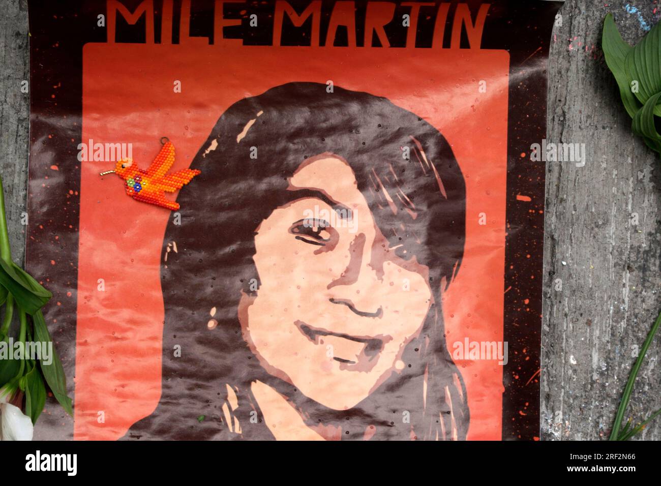 Non Exclusive: July 30, 2023, Mexico City, Mexico: The image of Mile ...