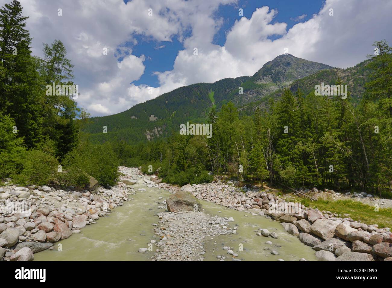 France, Chamonix : L'Arve Stock Photo - Alamy