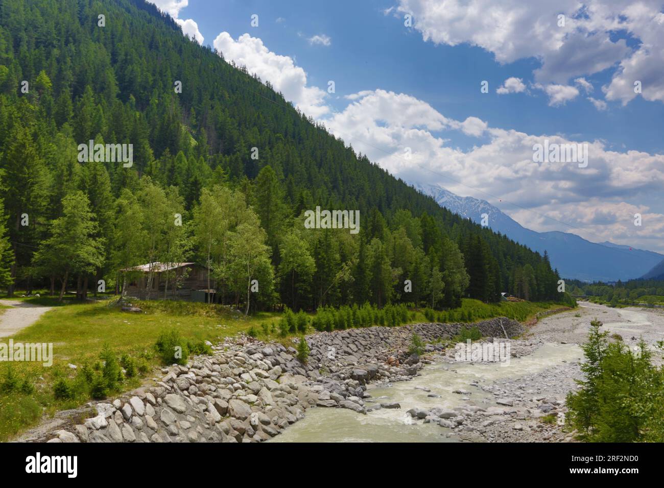 France, Chamonix : L'Arve Stock Photo - Alamy