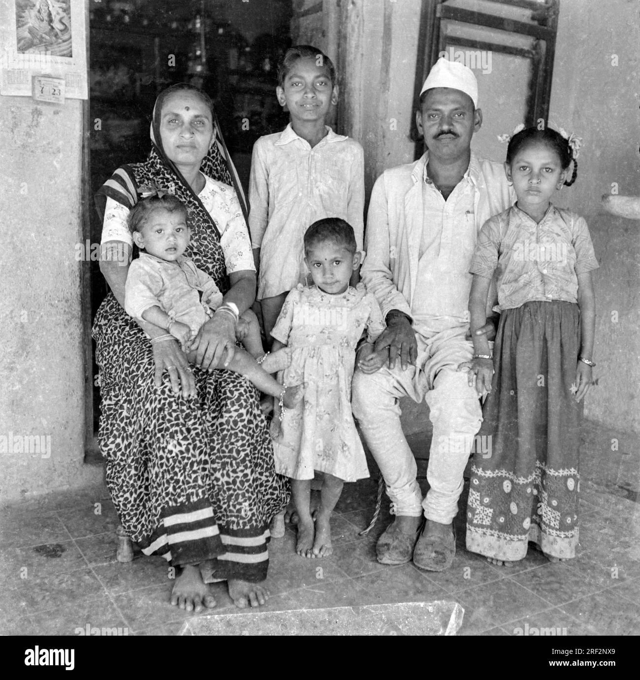 Jawaharlal Nehru With Family