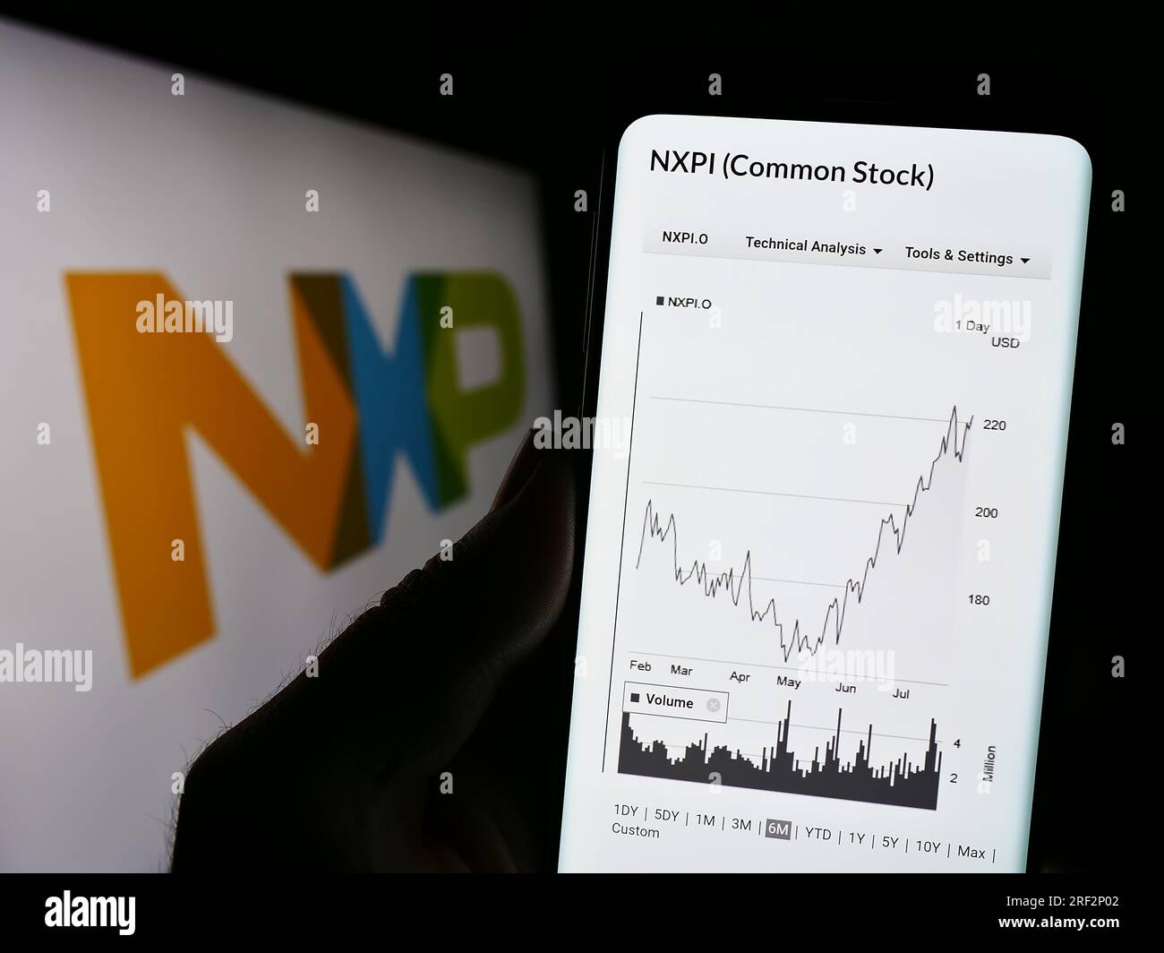 Nxp logo design hi-res stock photography and images - Alamy