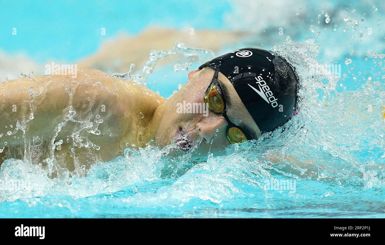 Great Britain's William Ellard in action during the Men's 200m S14 ...