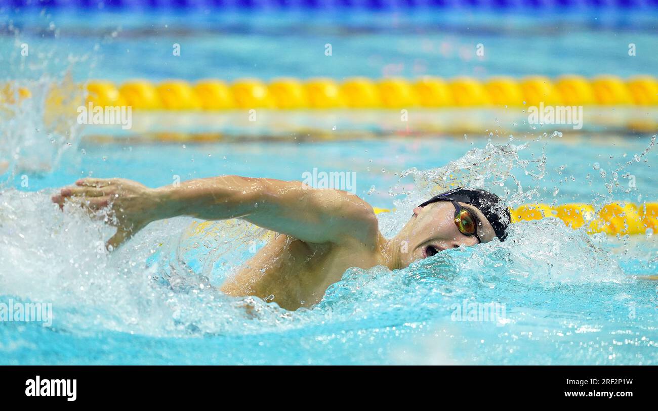 Great Britain's William Ellard in action during the Men's 200m S14 ...