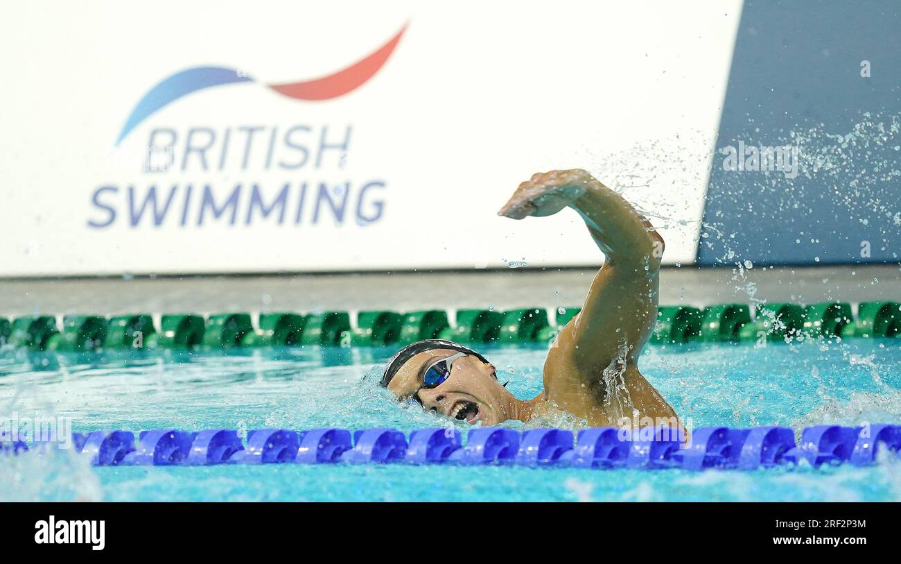 Great Britain's Louis Lawlor in action during the Men's 200m S14 ...