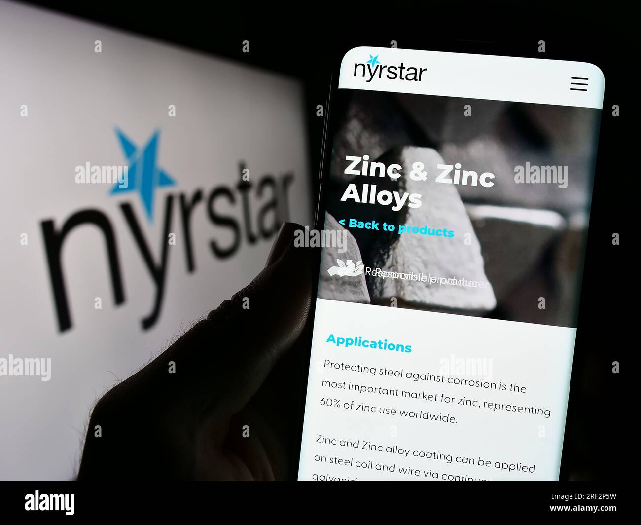 Nyrstar logo hi-res stock photography and images - Alamy