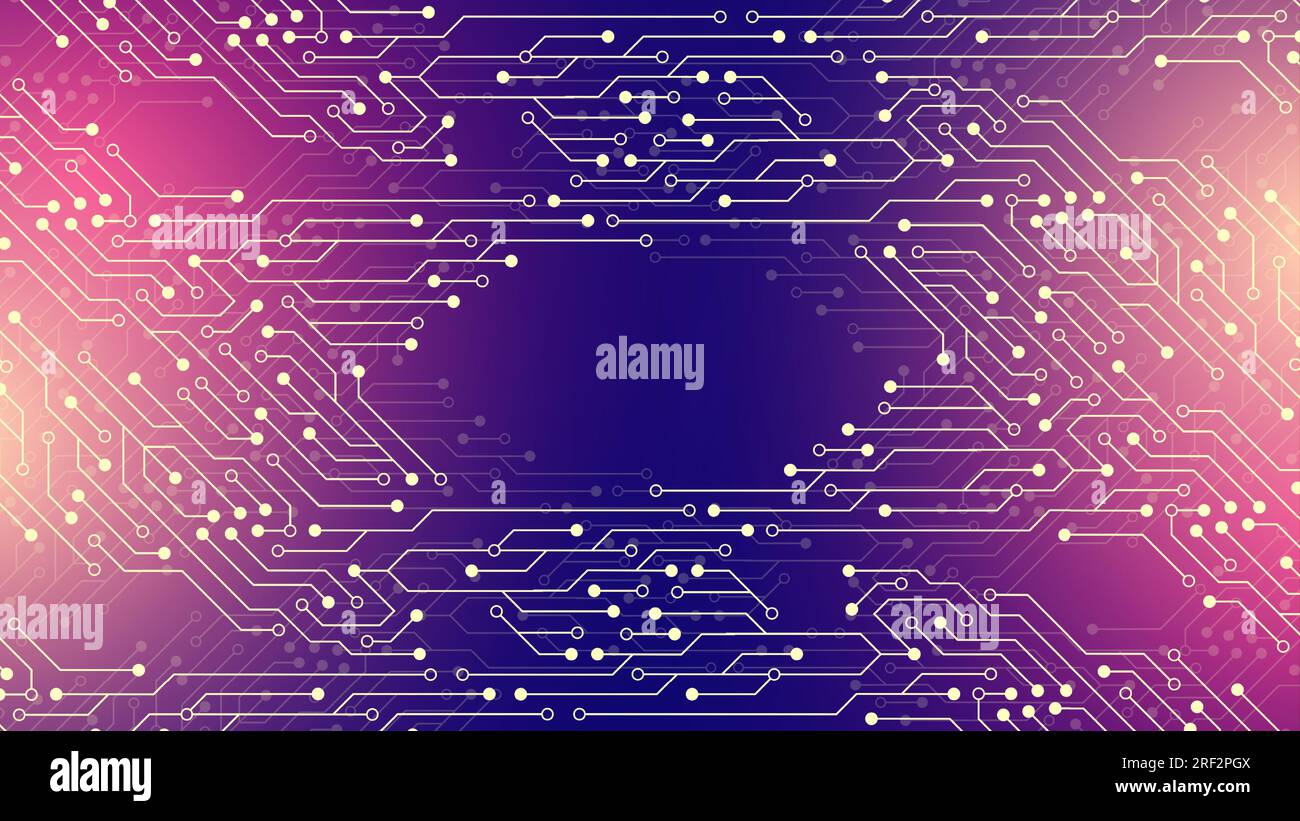 Quantum computing concept. Deep learning artificial intelligence. Big ...