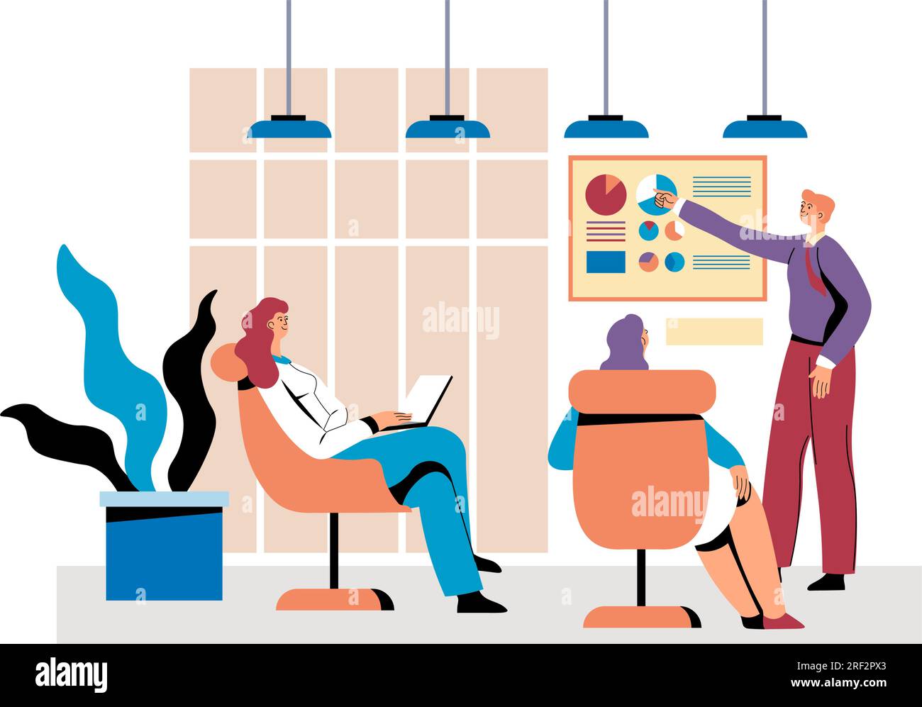 Office overview Stock Vector Images - Alamy