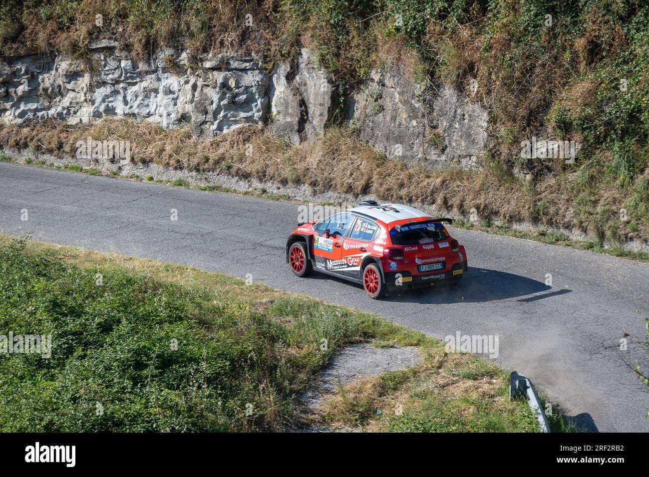 fia european rally championship rally della capitale Stock Photo - Alamy