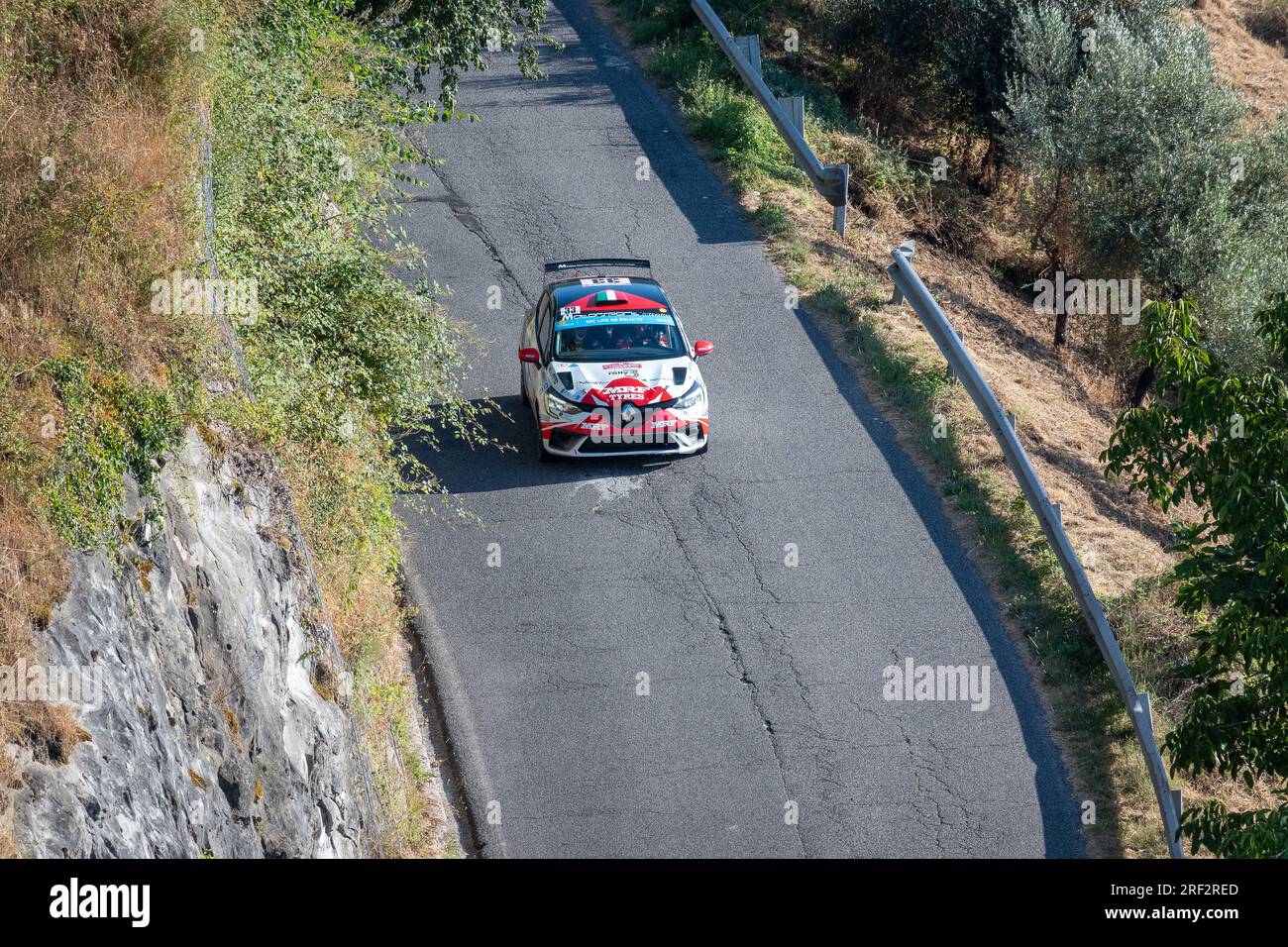 fia european rally championship rally della capitale Stock Photo - Alamy