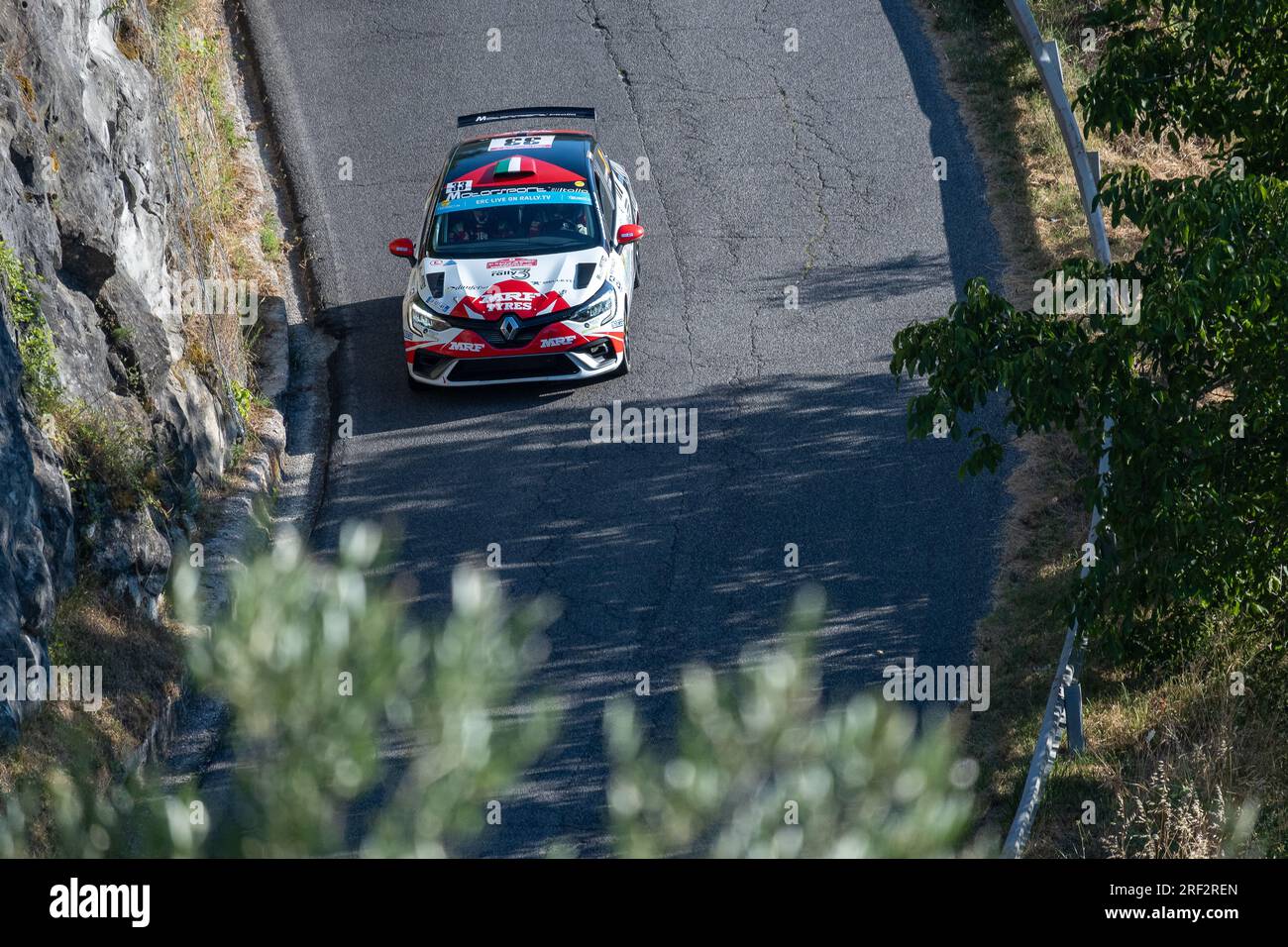 fia european rally championship rally della capitale Stock Photo - Alamy