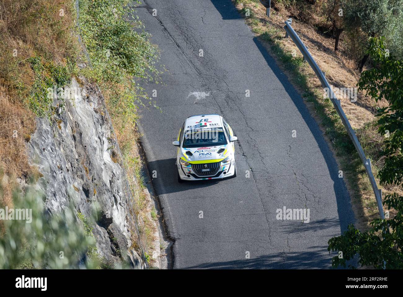 fia european rally championship rally della capitale Stock Photo - Alamy