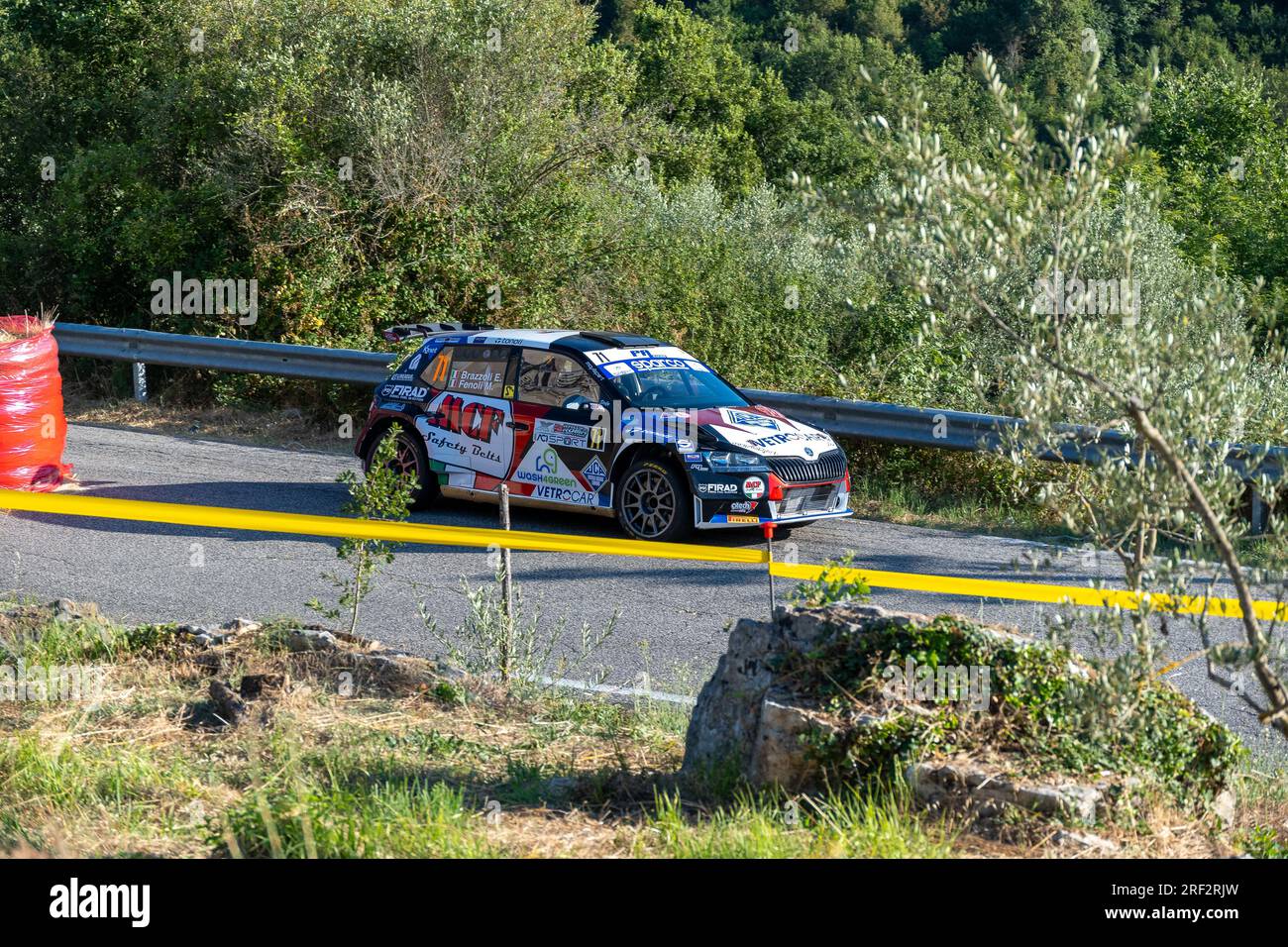 fia european rally championship rally della capitale Stock Photo - Alamy