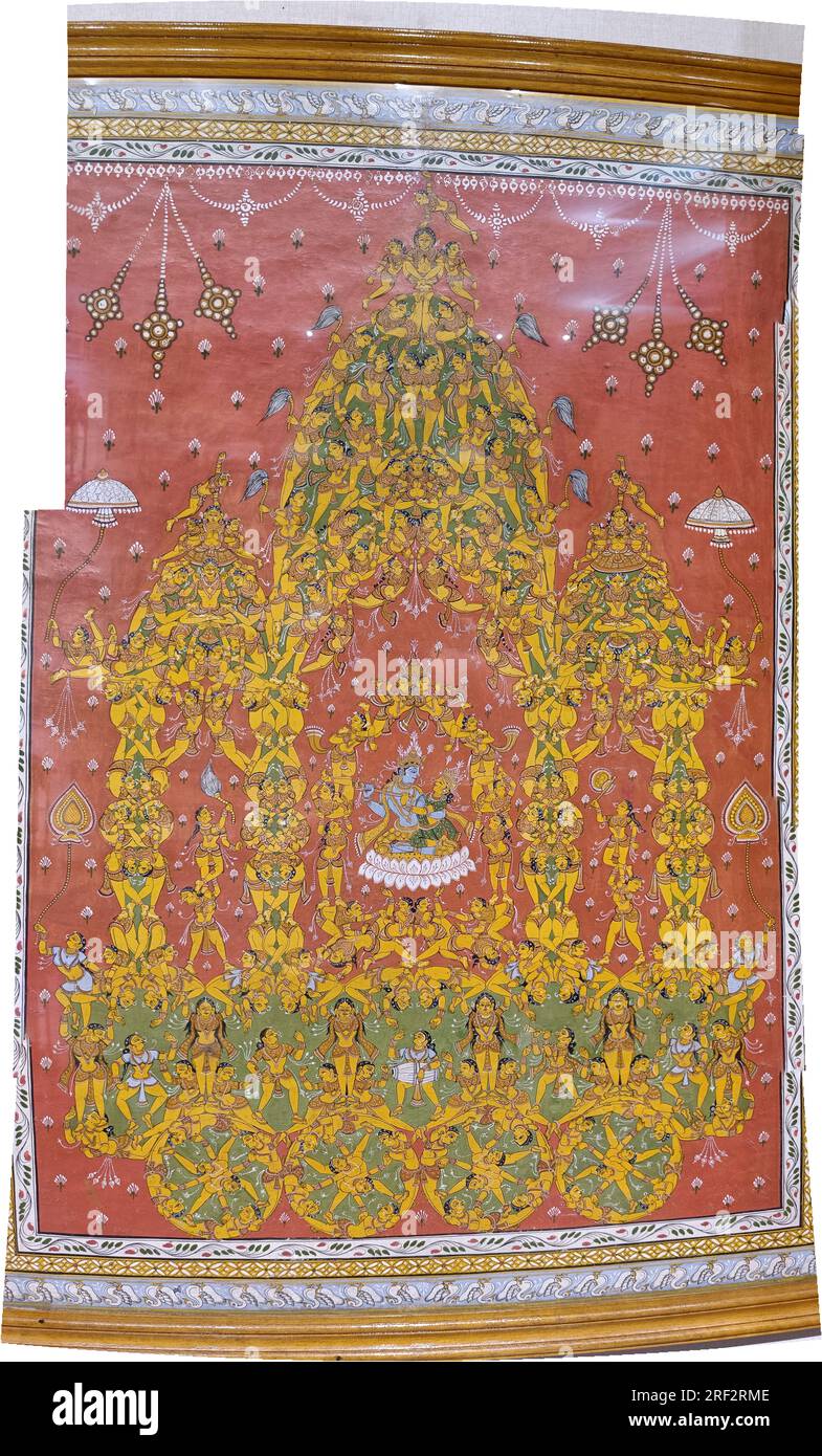 Kandarpa Ratha. The chariot of Kama, the god of love. It shows the type ...