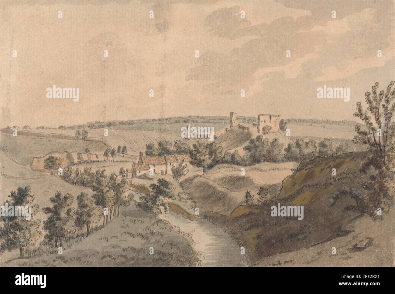 Mitford castle northumberland hi-res stock photography and images - Alamy