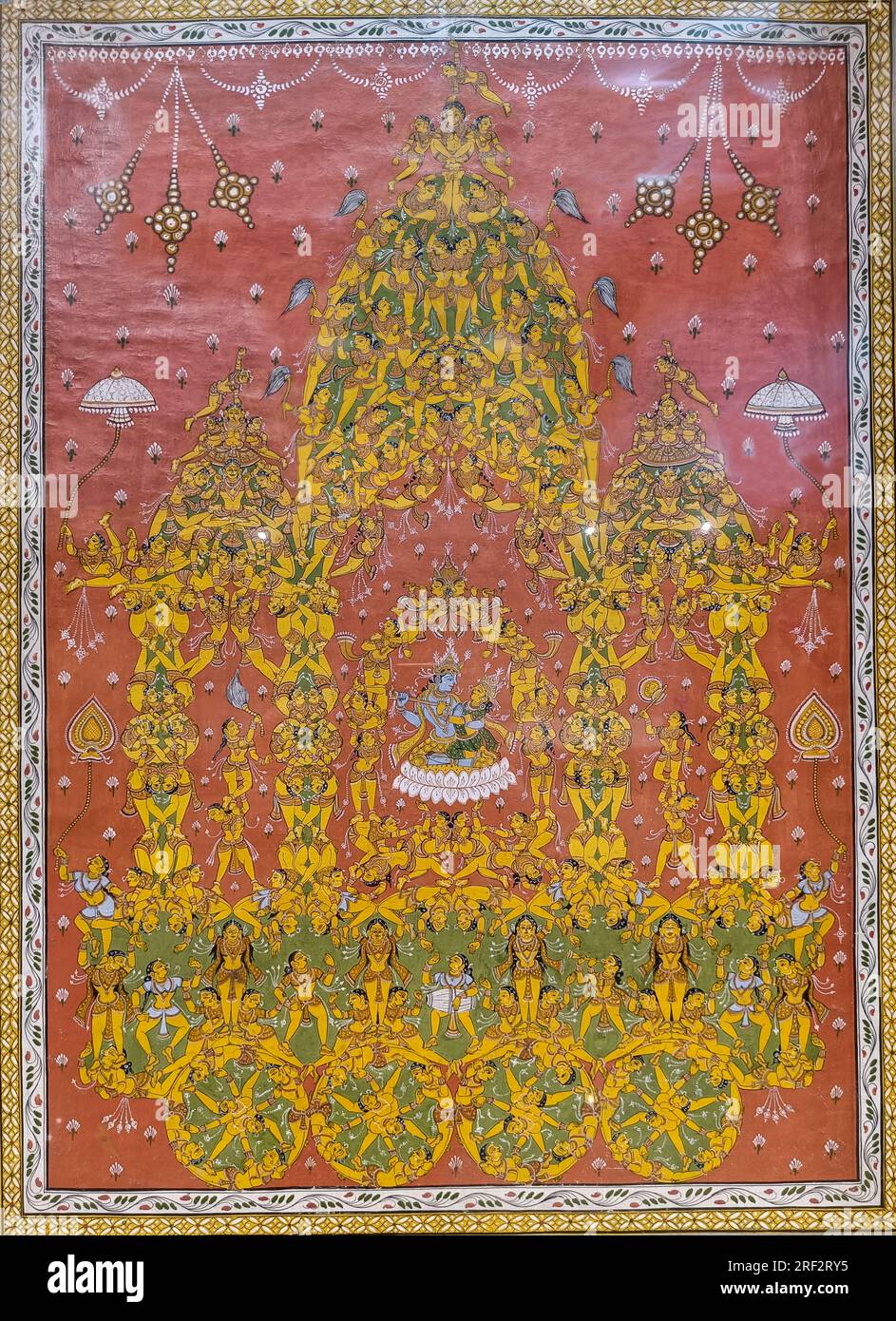 Kandarpa Ratha. The chariot of Kama, the god of love. It shows the type ...