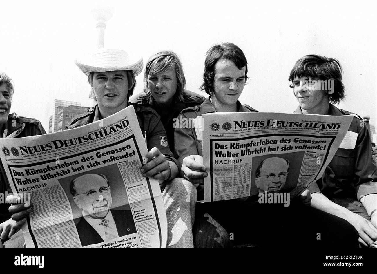 ARCHIVE PHOTO: 50 years ago, on August 1, 1973, Walter Ulbricht died ...