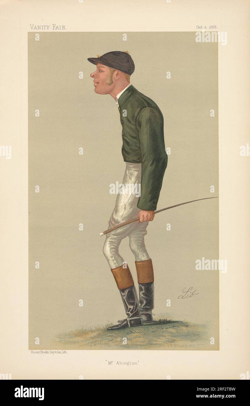 Jockeys of the Victorian and Edwardian Turf executed by Spy and others ...